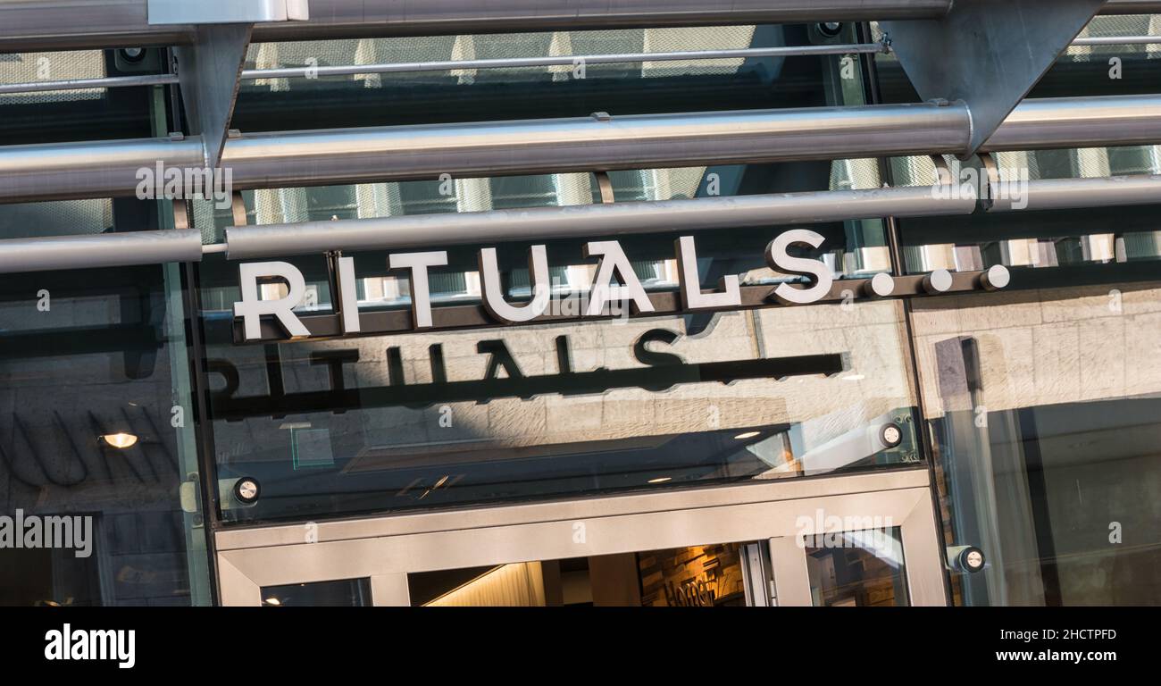 Le logo de la marque « rituels ».Rituals est une entreprise de ...