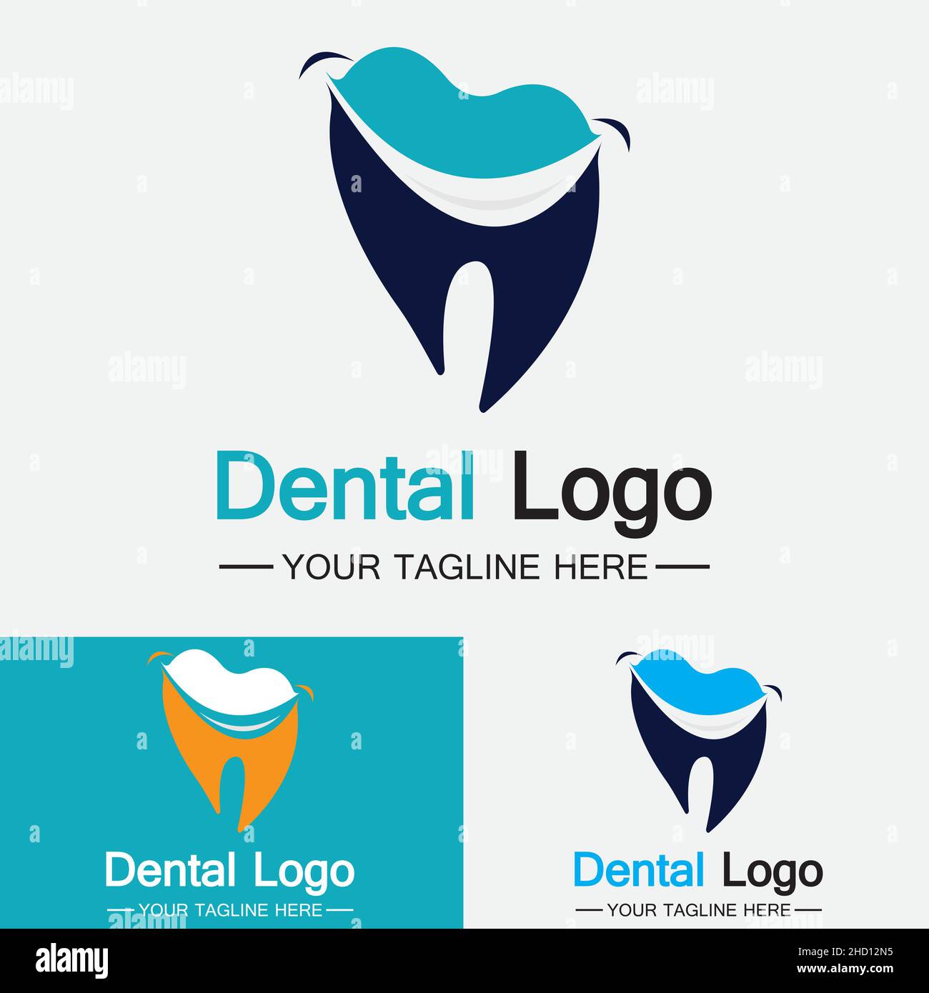 Modèle de vecteur de logo dentaire.logo Creative dentiste.Logo de la ...