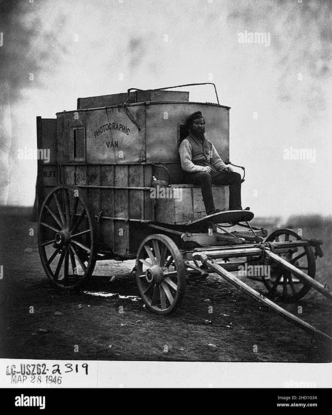 Roger fenton Banque d'images noir et blanc - Alamy