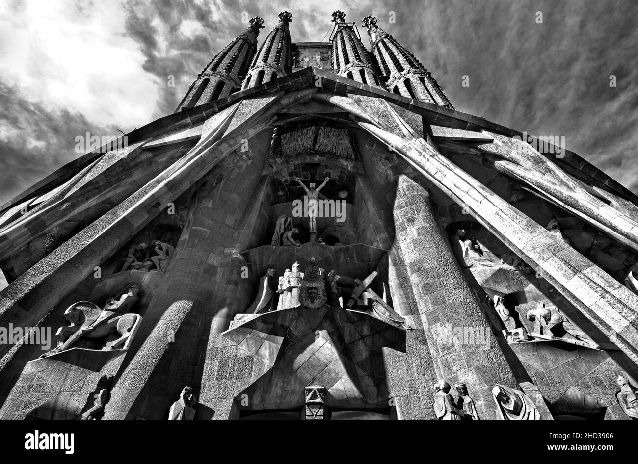 Sagrada Familia Black And White Banque De Photographies Et D images Sagrada Familia Black And White Banque De Photographies Et D images
