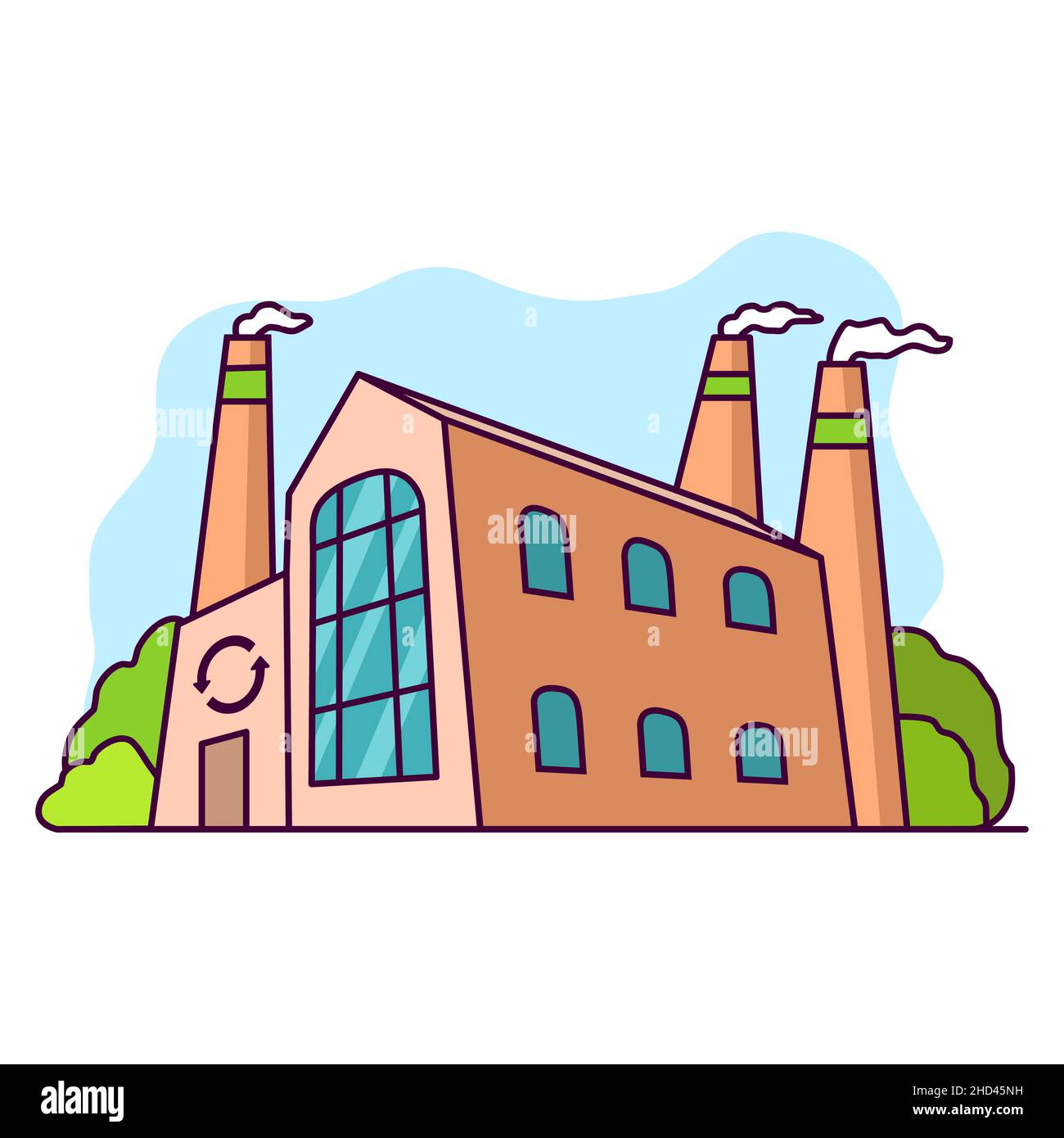 Ecosistemas urbanos Banque d'images vectorielles - Alamy