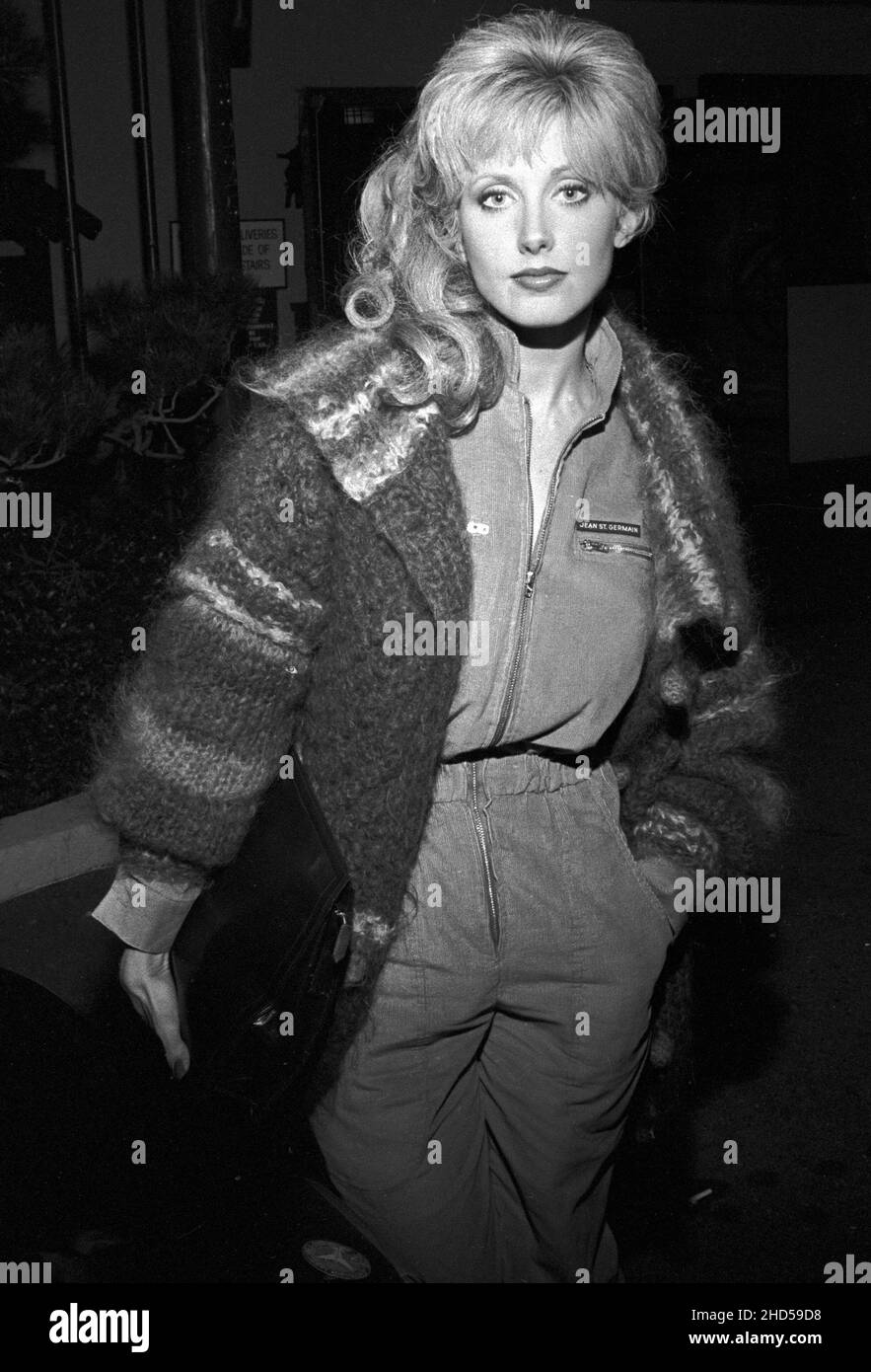 Morgan fairchild Banque d'images noir et blanc - Alamy