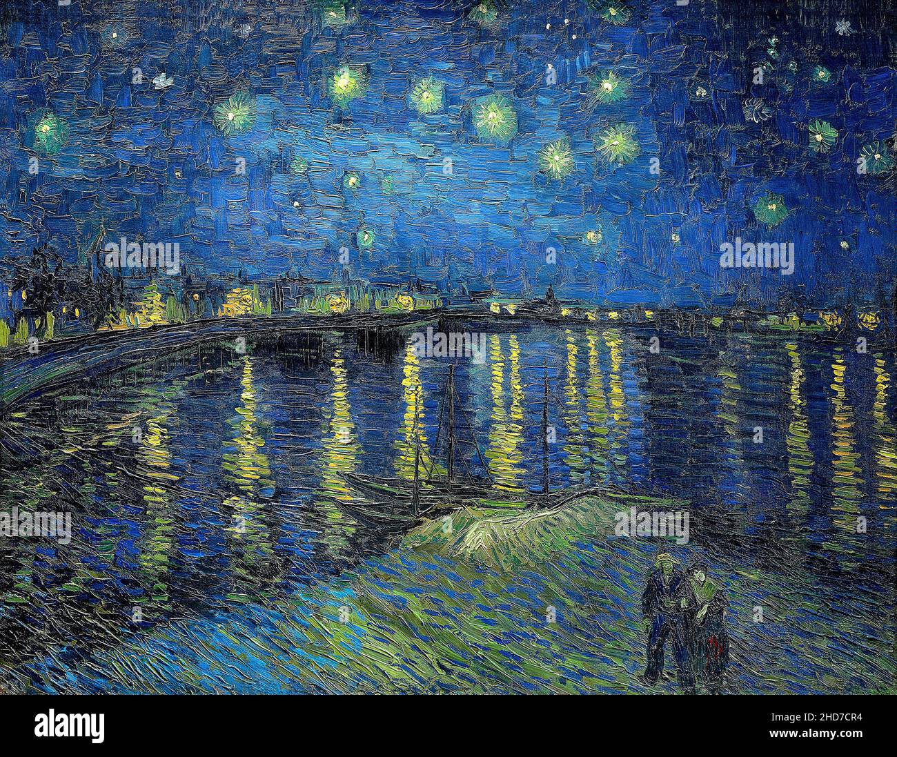 Van Gogh La Nuit Étoilée Banque d'image et photos - Alamy
