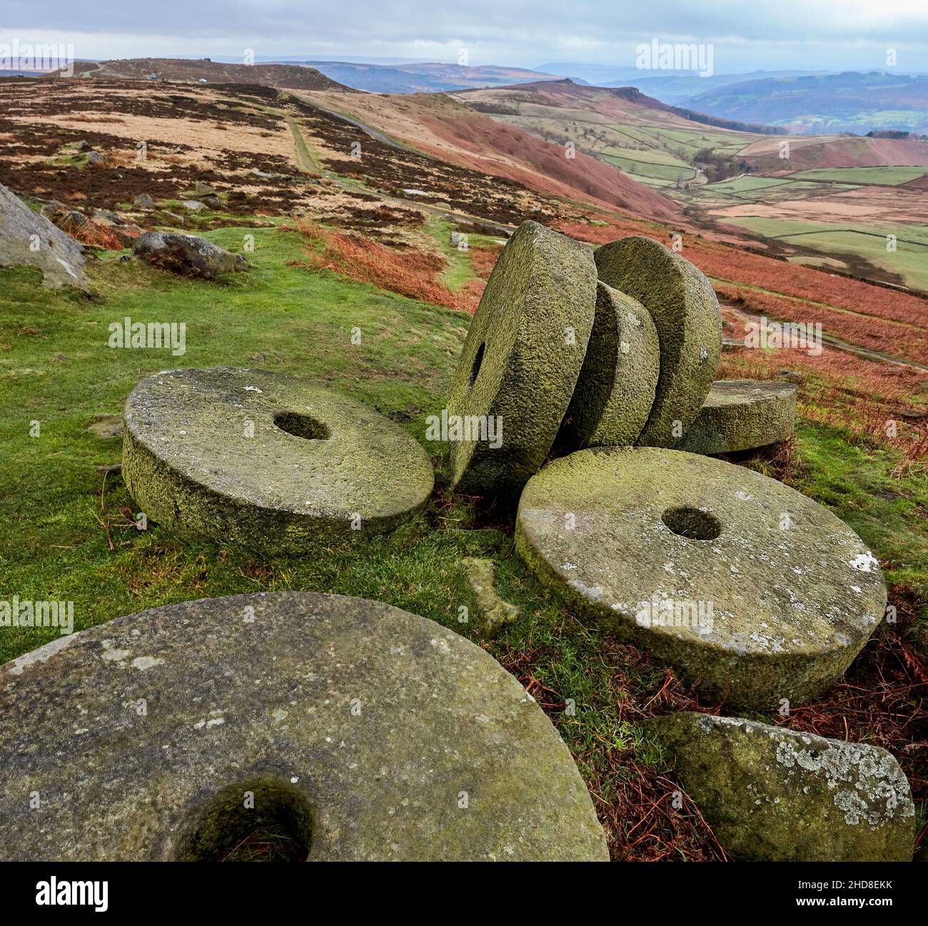 Paysage derbyshire derwent edge Banque de photographies et d’images à ...