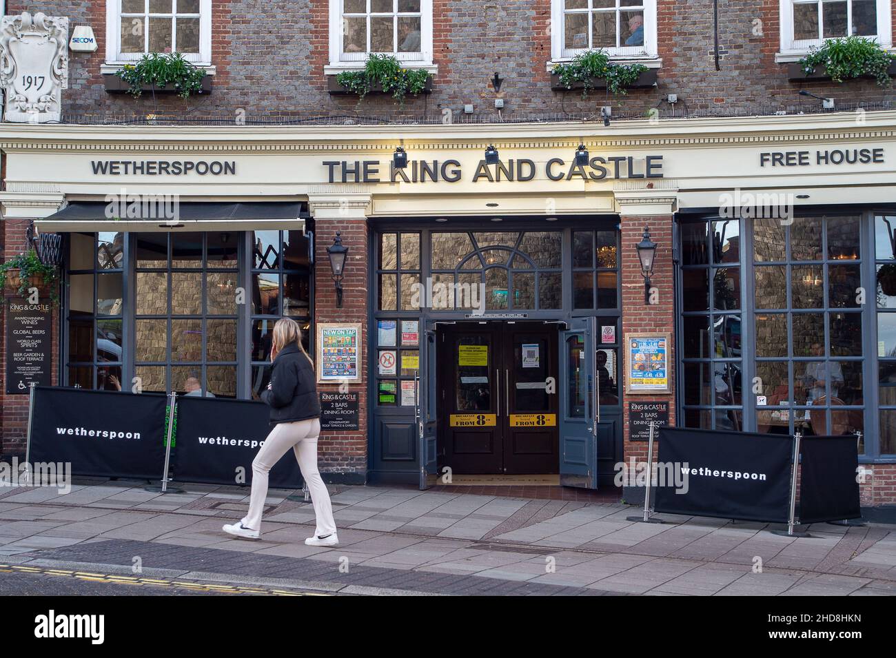 Windsor, Berkshire, Royaume-Uni.31st décembre 2021.The Wetherspoon King ...