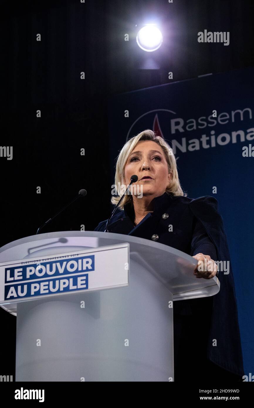 Discours de marion anne perrine Banque de photographies et d’images à ...