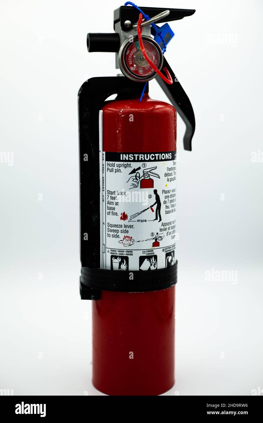 Extincteur à gaz Banque de photographies et d’images à haute résolution ...