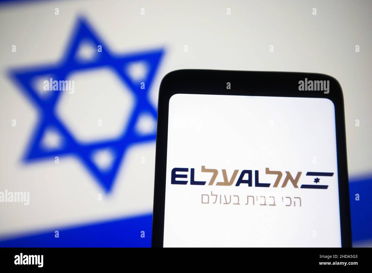 El al israel airlines logo Banque de photographies et d’images à haute ...