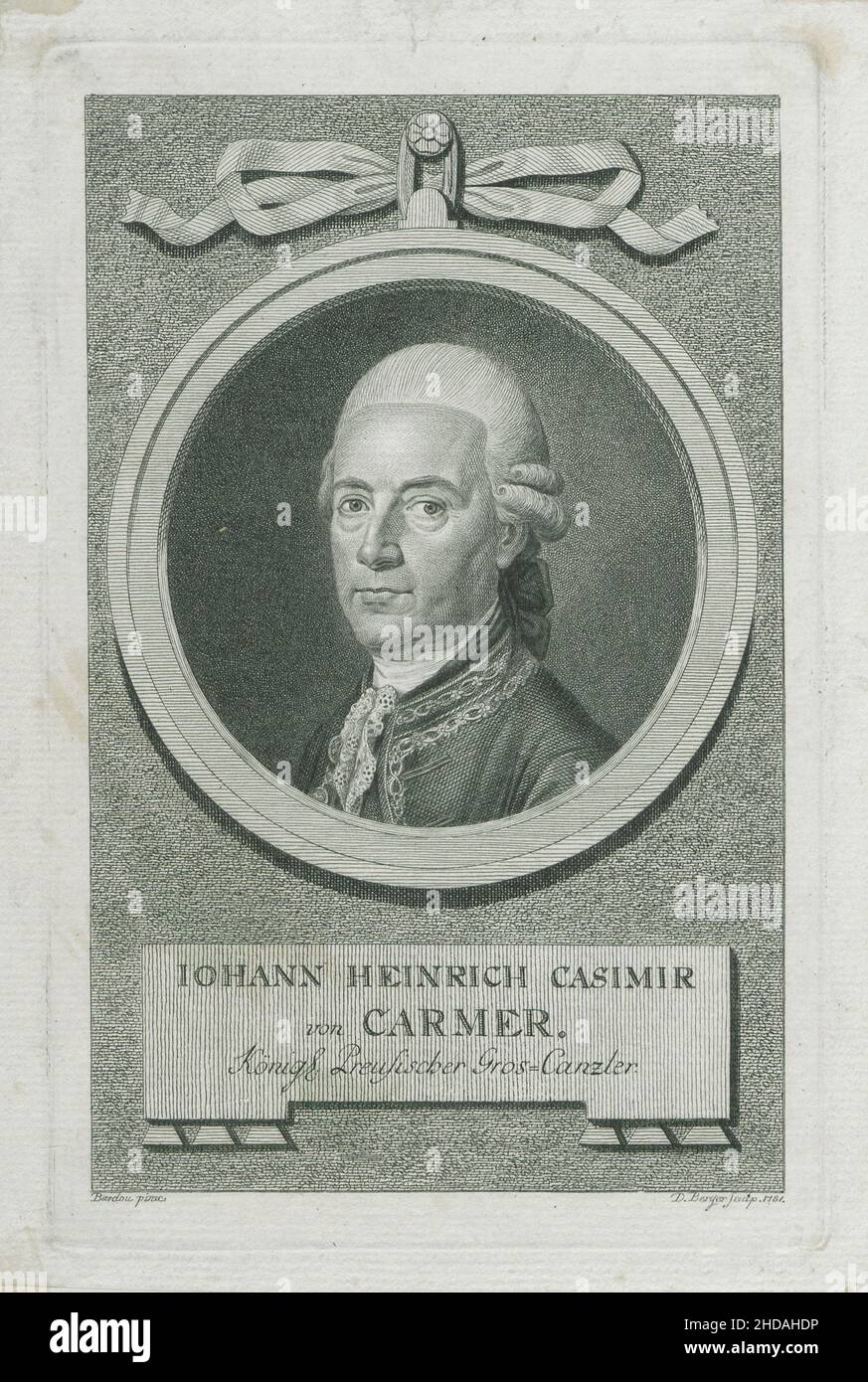 Johann heinrich casimir von carmer Banque de photographies et d’images ...