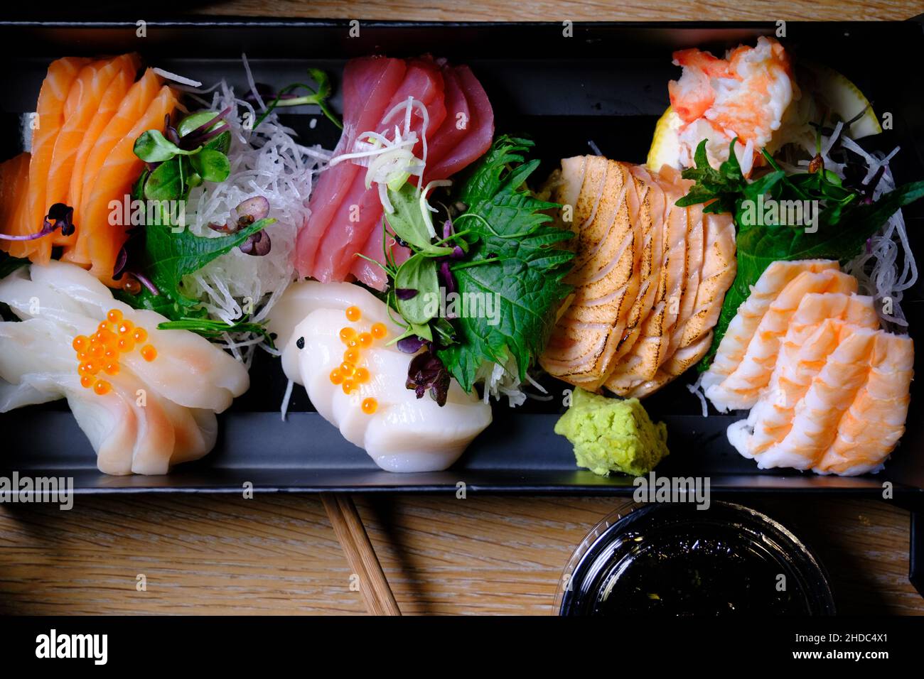 Halibut sashimi Banque de photographies et d’images à haute résolution ...