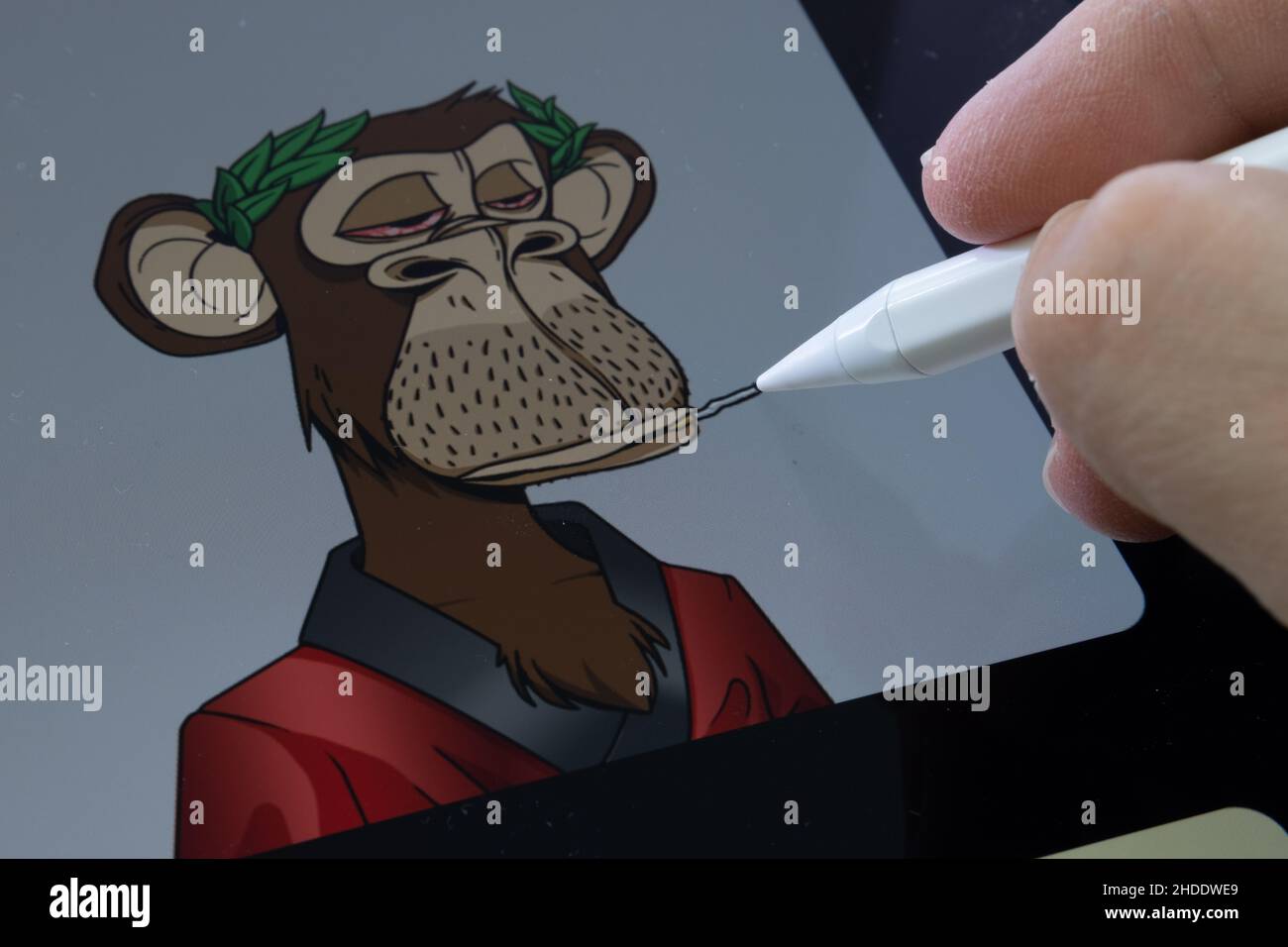 Singes nft Banque de photographies et d’images à haute résolution - Alamy