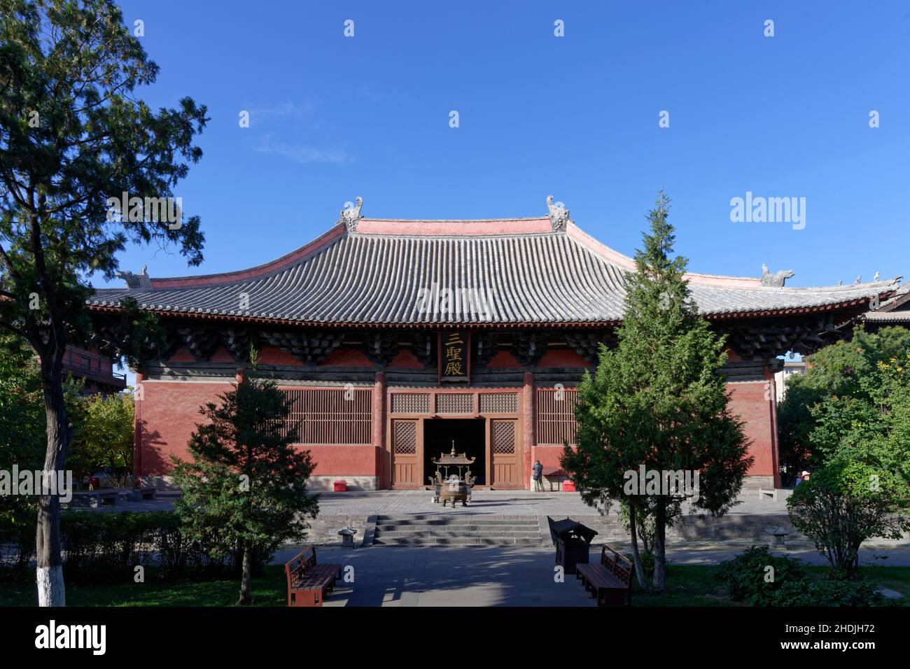 Shanhua temple Banque de photographies et d’images à haute résolution ...