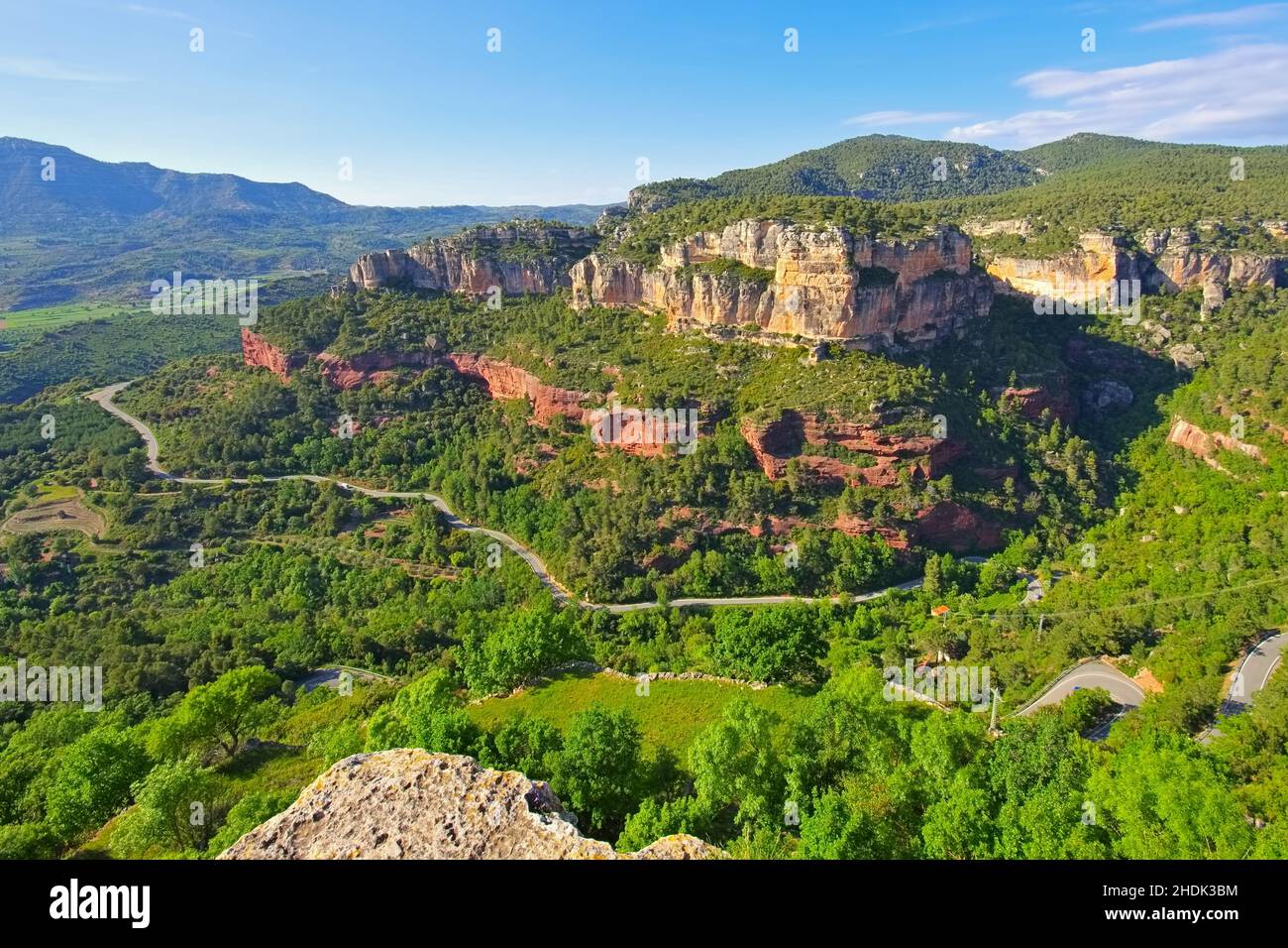 Europe espagne siurana Banque de photographies et d’images à haute ...