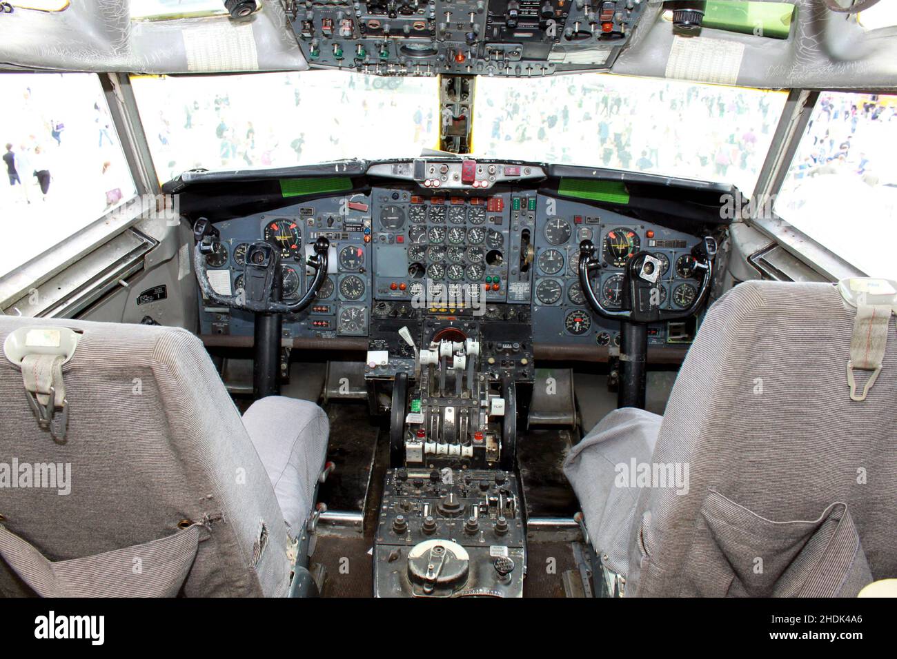 Instruments dans le cockpit d'un avion Banque de photographies et d ...
