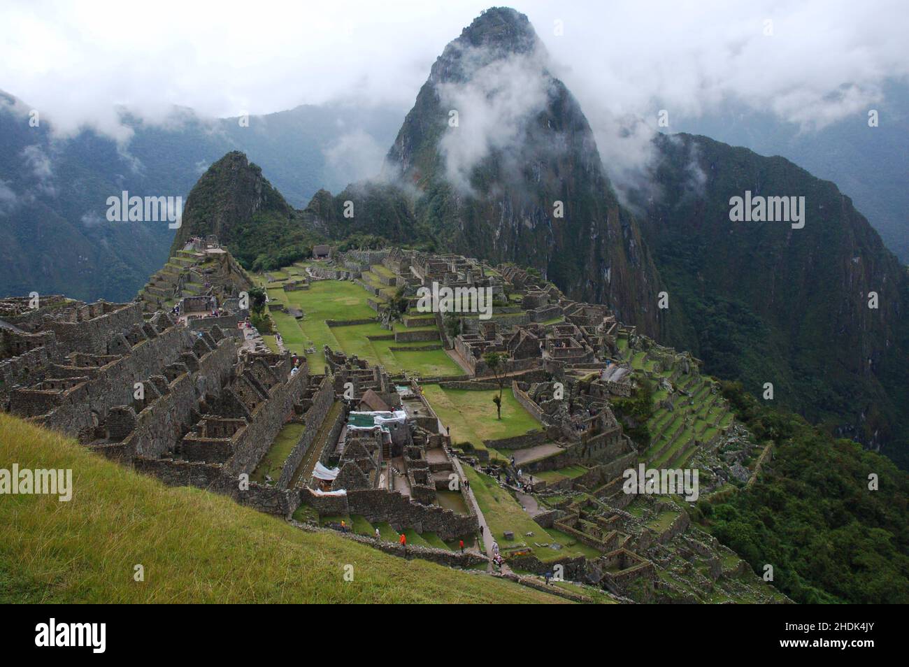 vieille ruine, machu picchu, inca, mt huayna picchu, ruines anciennes ...