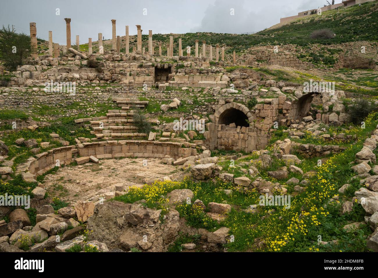 Ruines de pella Banque de photographies et d’images à haute résolution ...