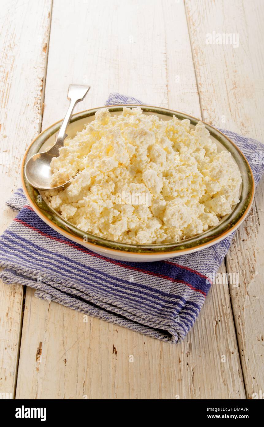 Fromages cottage Banque de photographies et d’images à haute résolution ...