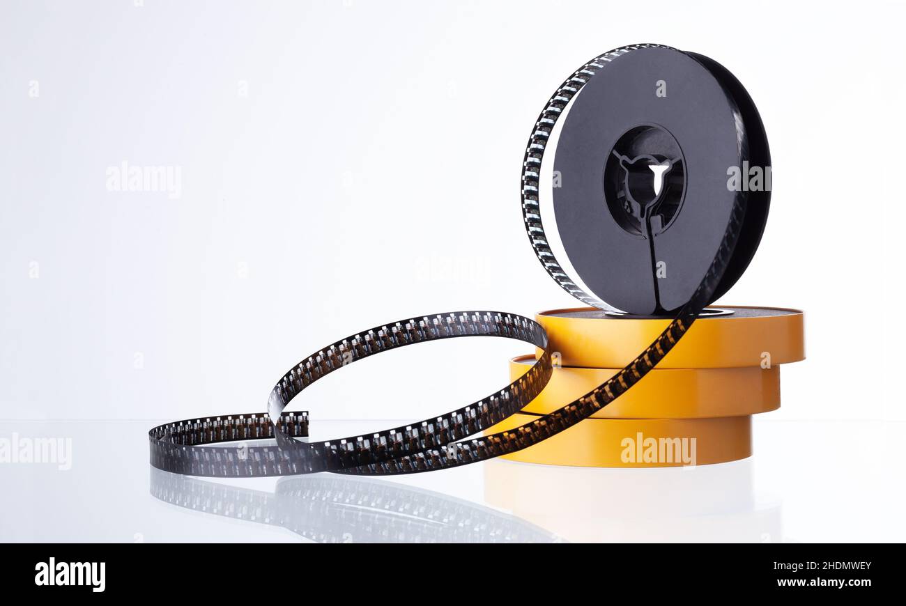 bobine de film, film, super 8, bobines de film, films,film Photo Stock ...