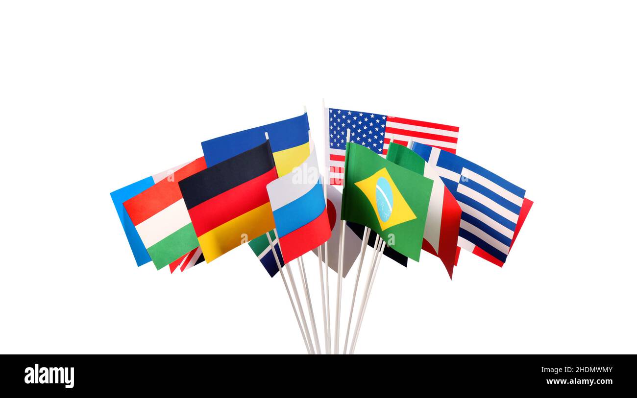 Drapeaux nations nationales Banque de photographies et d’images à haute ...