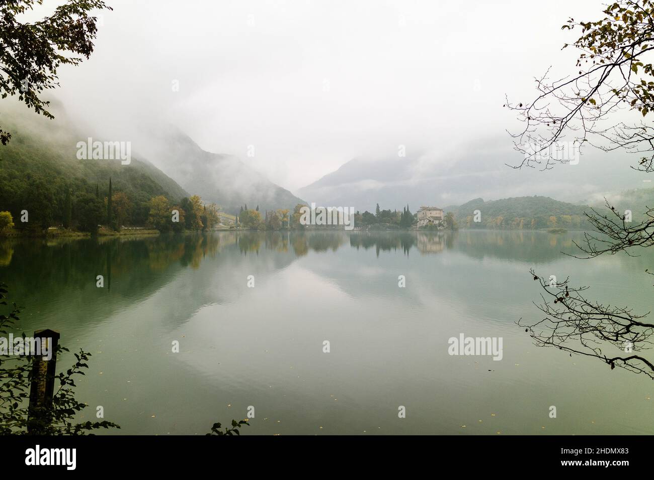 paysage, lac de montagne, lac de tobliner, paysages, rural,scène rurale ...