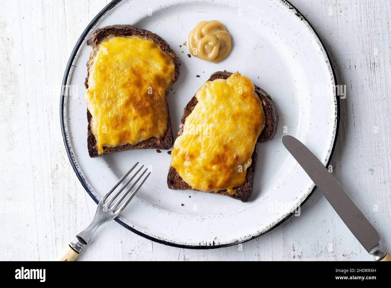 Gallois rarebit Banque de photographies et d’images à haute résolution ...