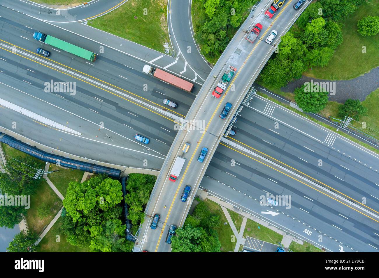 autoroute, construction de routes, pont, autoroutes, autoroute ...