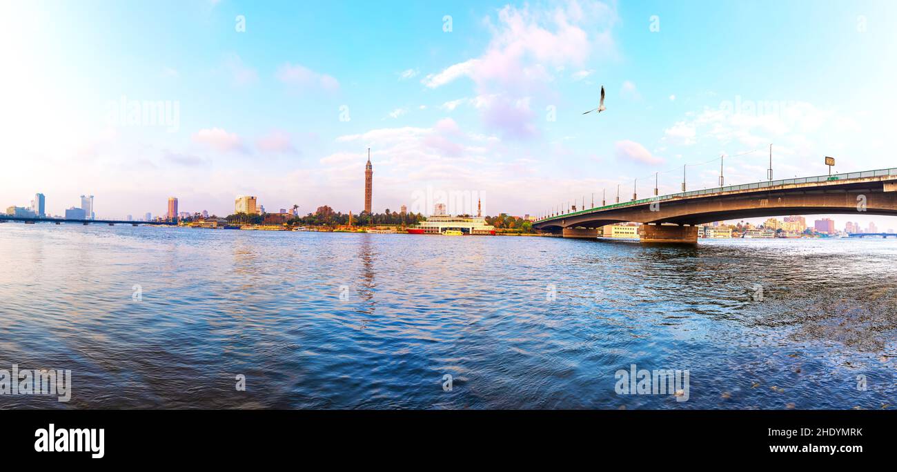 le nil, le caire, le nil, les fleuves du nil, cairos Photo Stock - Alamy