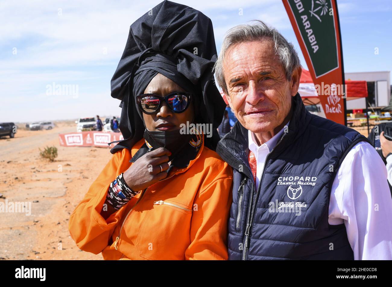 Jacky ickx and khadja nin Banque de photographies et d’images à haute ...