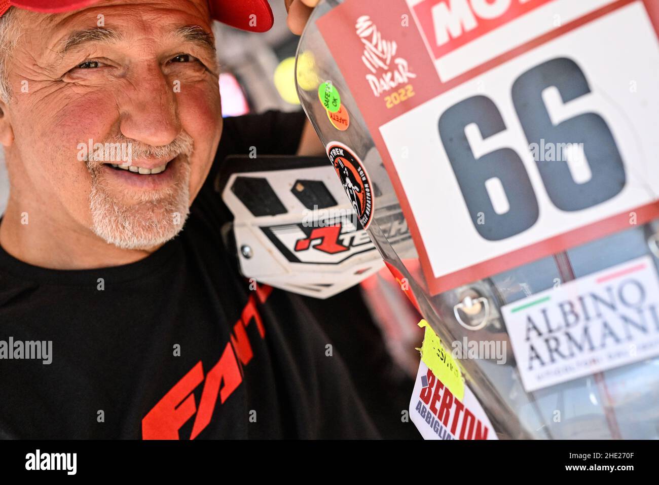 PiCCO Franco (ita), Team Franco Picco, Fantic 450 Rally, moto, portrait ...