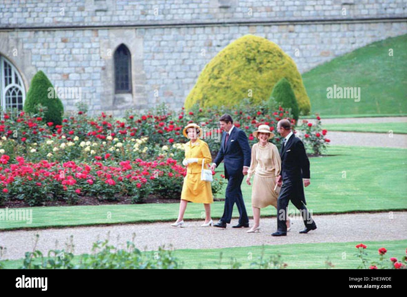 Ronald reagan queen elizabeth Banque de photographies et d’images à ...