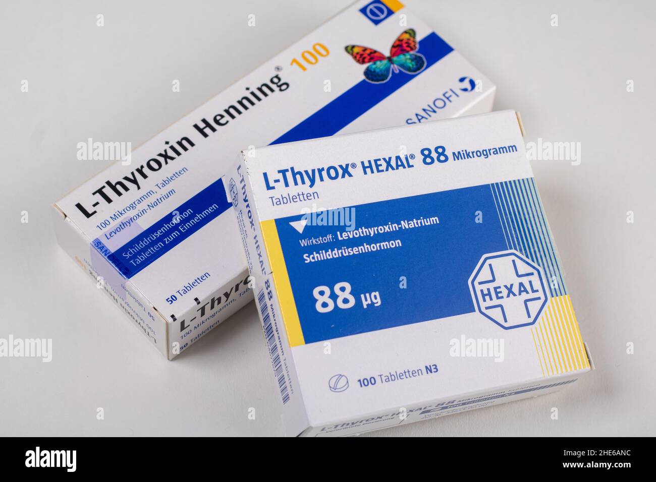 L thyroxin Banque de photographies et d’images à haute résolution - Alamy