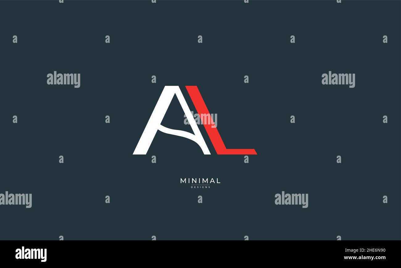 Vectores iniciales de al logo vector Banque de photographies et d ...