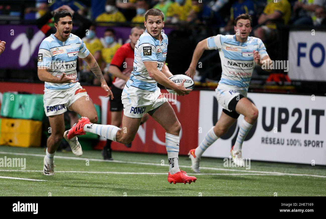 Antoine Gibert de Racing 92 lors du championnat français Top 14 des ...