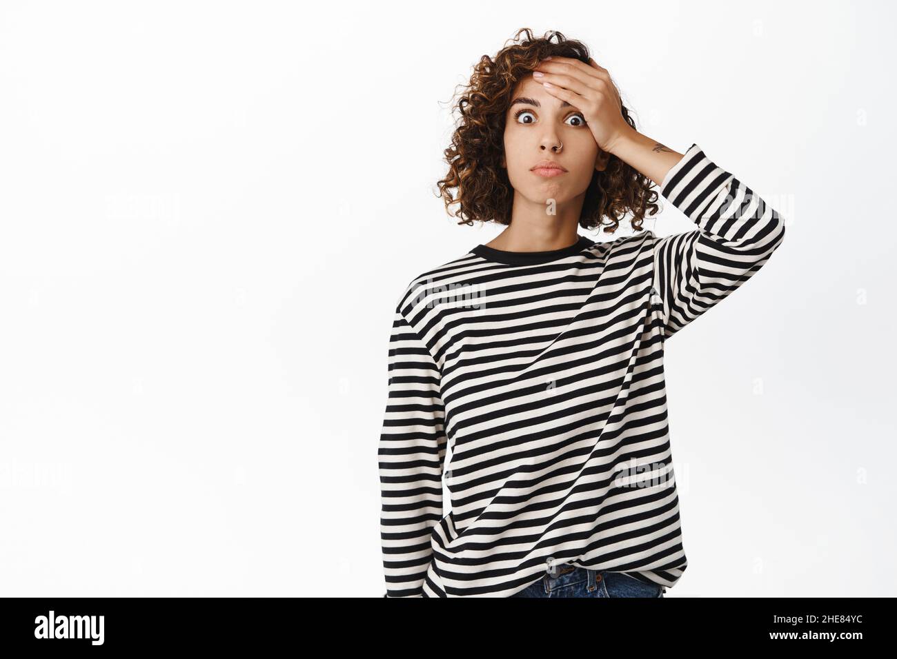 Fille donne une gifle Banque de photographies et d’images à haute ...