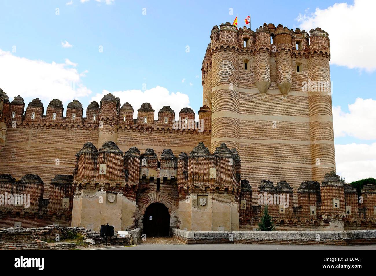 Mudejar castle Banque de photographies et d’images à haute résolution ...