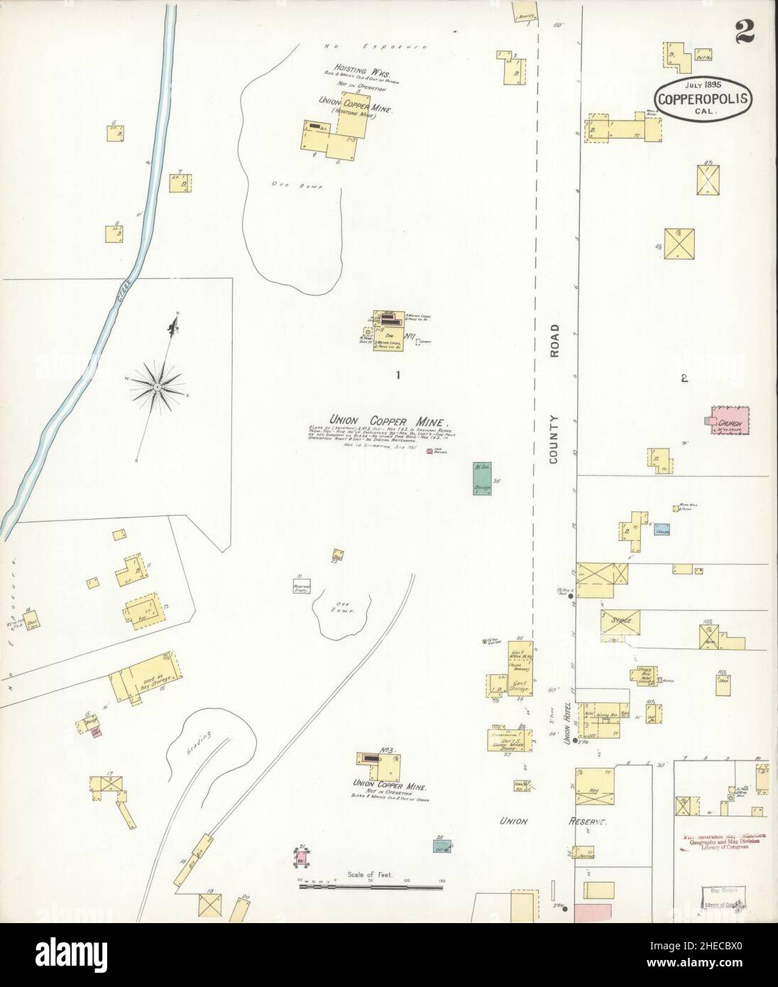 Calaveras map Banque de photographies et d’images à haute résolution ...