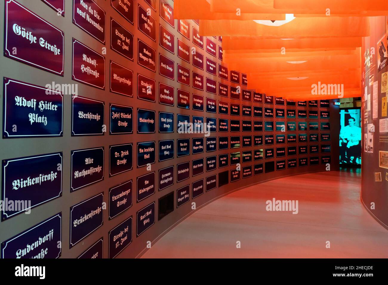 France, Bas Rhin, Schirmeck, Alsace Moselle Memorial, musée dédié à l ...
