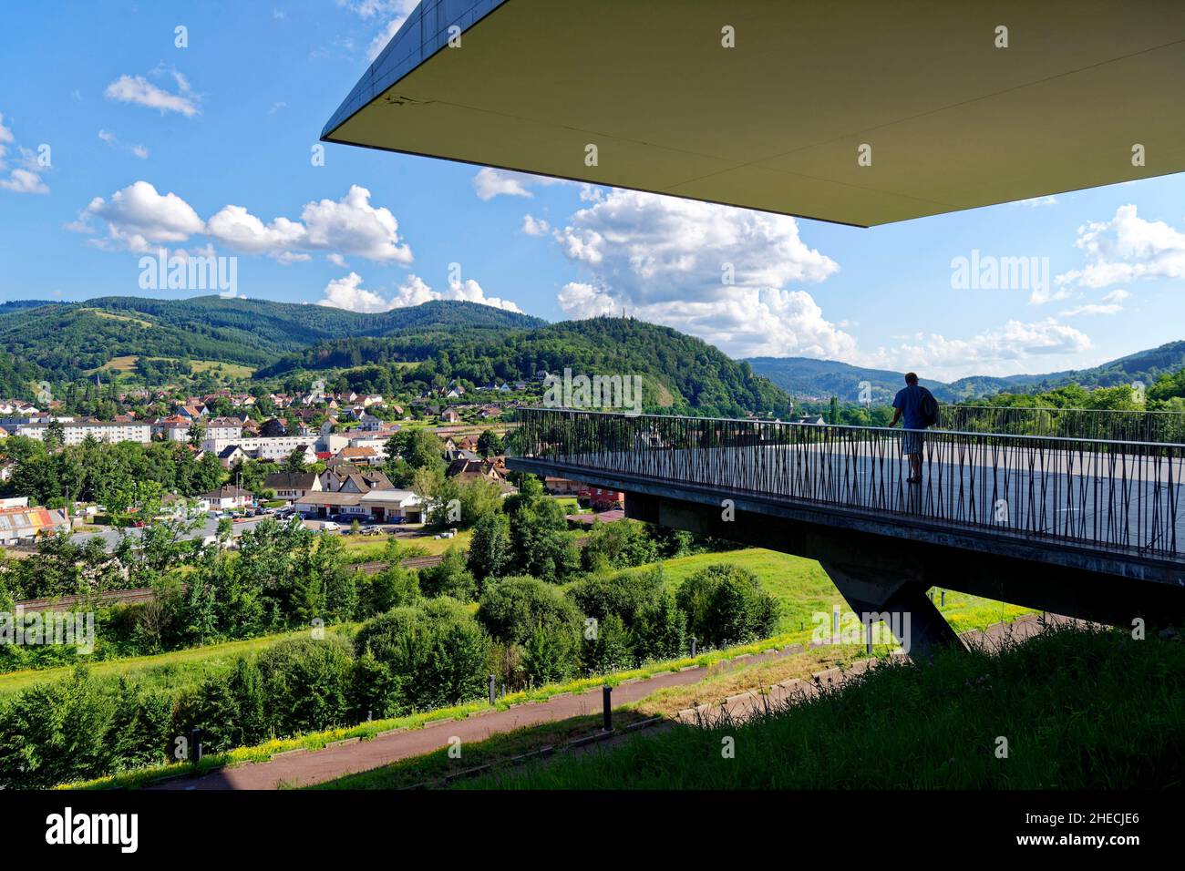 France, Bas Rhin, Schirmeck, Alsace Moselle Memorial, musée consacré à ...