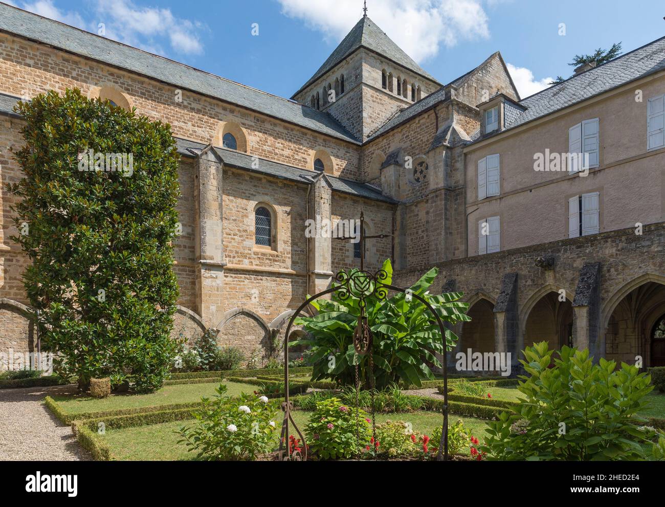 Abbaye de loc dieu Banque de photographies et d’images à haute ...