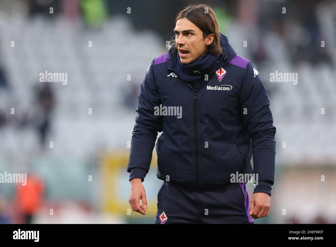 Turin, Italie, le 10th janvier 2022.Marco Turati ACF Fiorentina l ...
