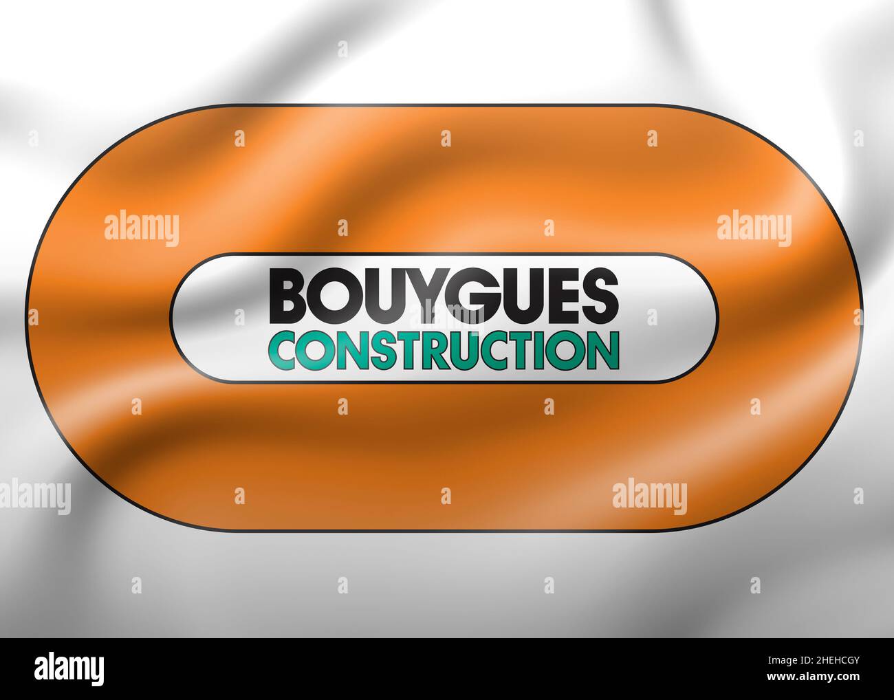 Logo Bouygues Construction Photo Stock - Alamy