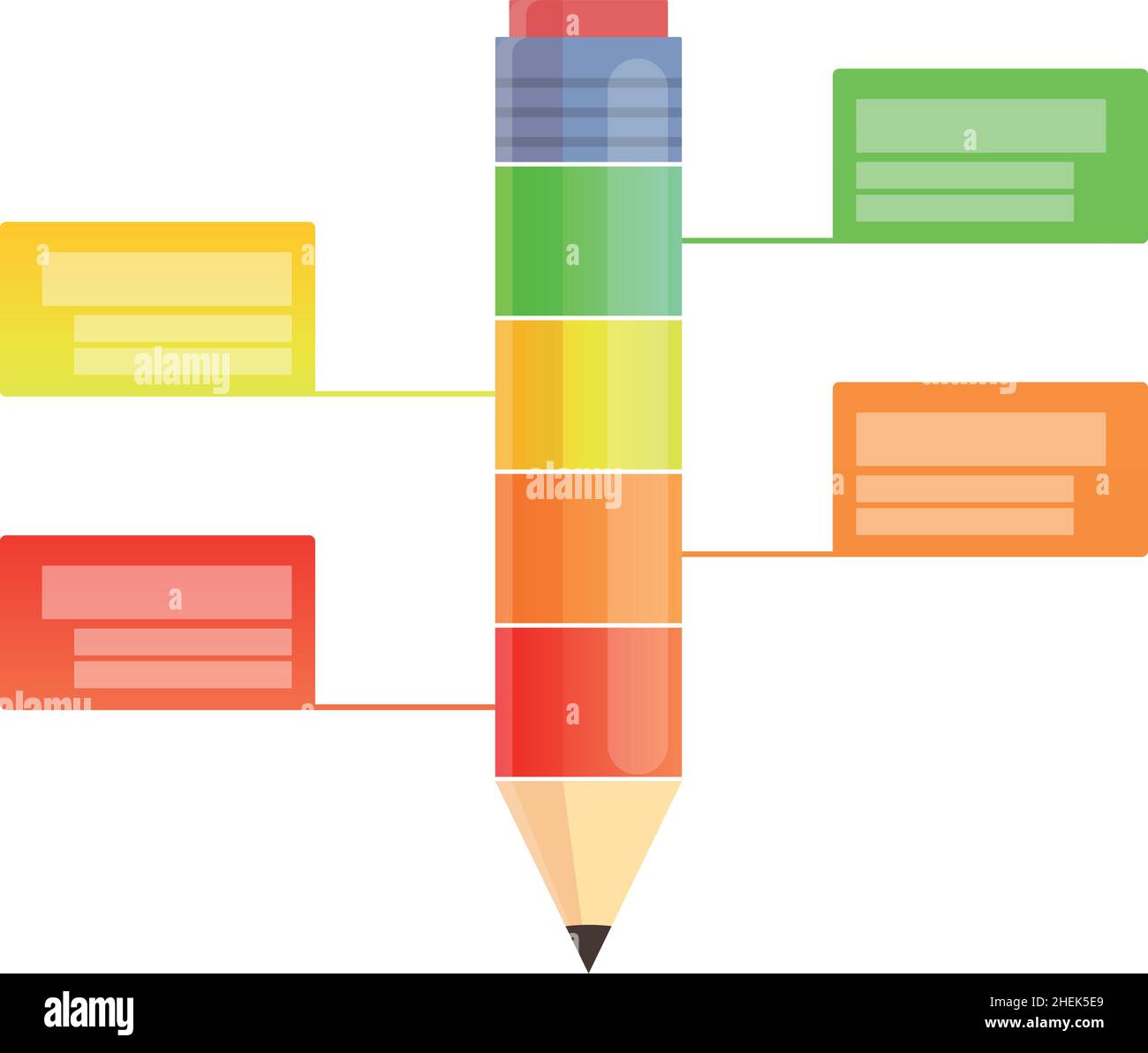 Process flowchart cartoon Banque de photographies et d’images à haute ...