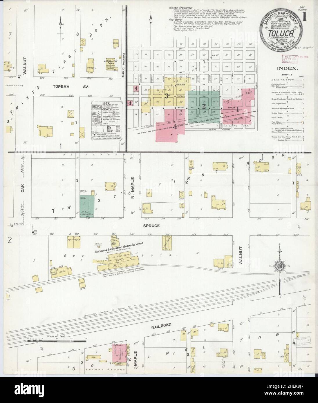 Carte de toluca Banque de photographies et d’images à haute résolution ...