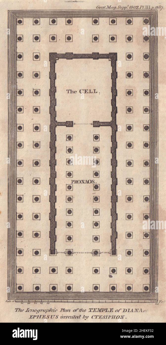Plan artémis ephese temple Banque de photographies et d’images à haute ...