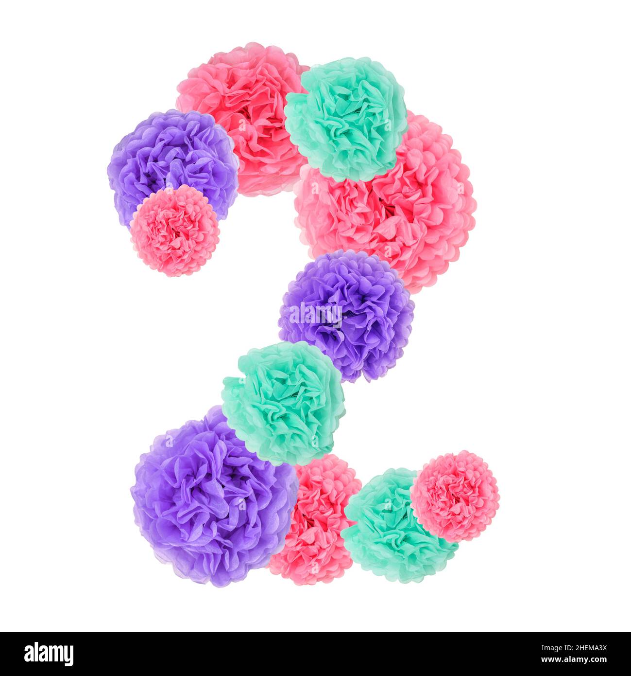 Chiffre 2 fleurs Banque de photographies et d’images à haute résolution ...