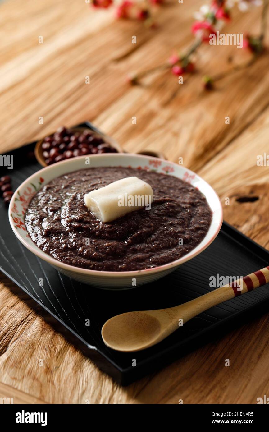 Soupe aux haricots rouges Banque de photographies et d’images à haute ...