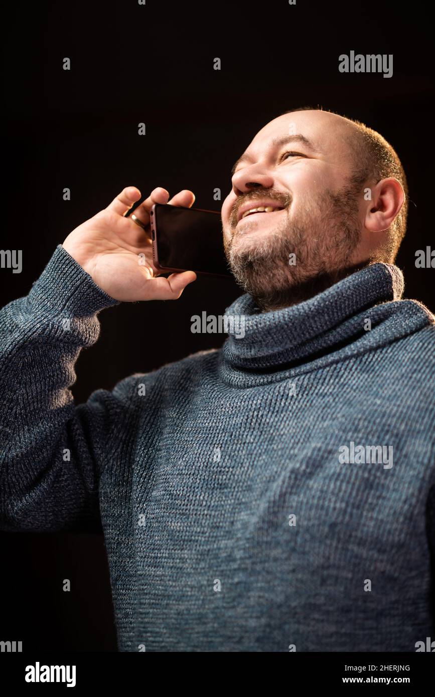 Handsome forty years old man Banque de photographies et d’images à ...