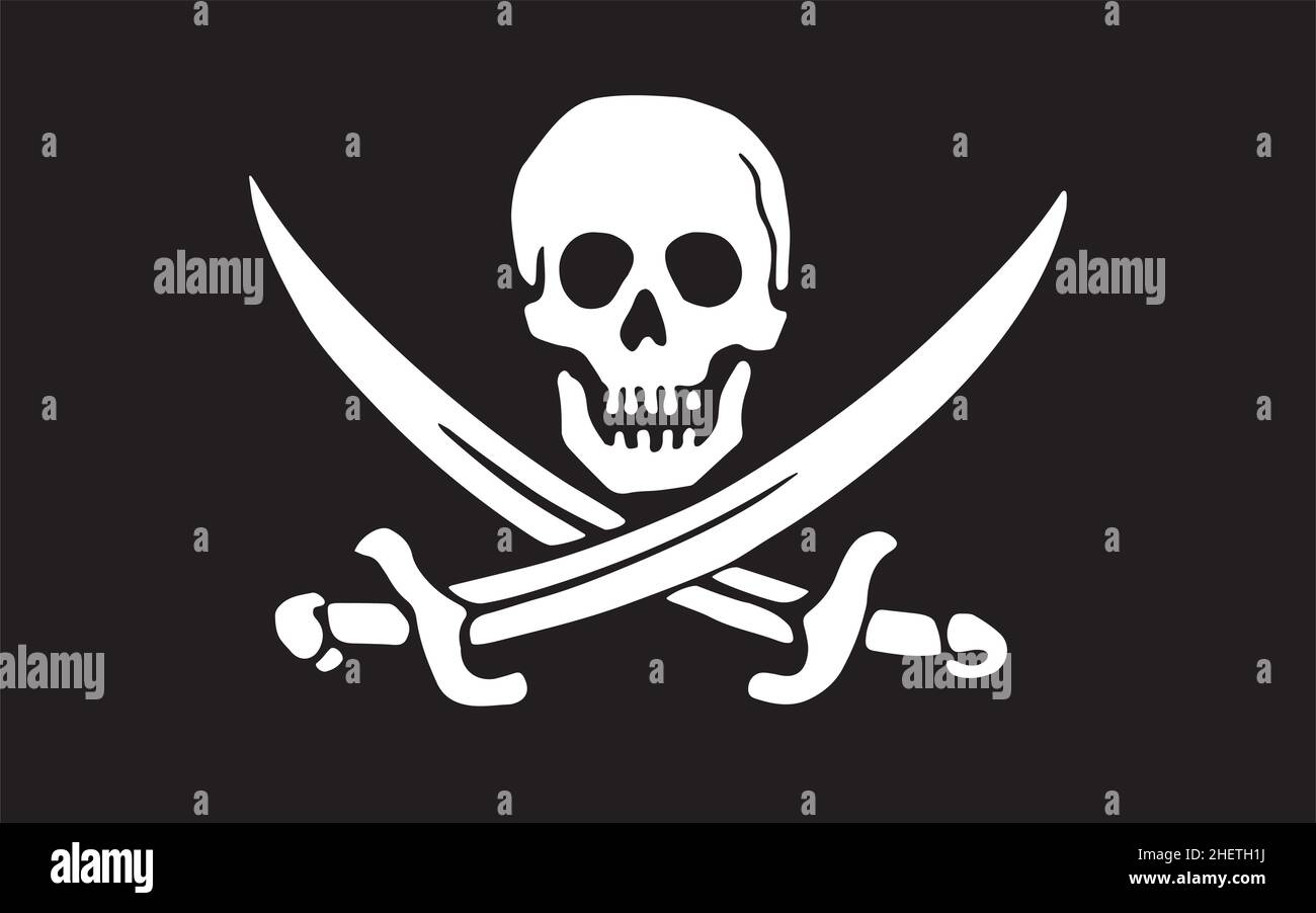 Drapeau jolly roger Banque d'images noir et blanc - Page 2 - Alamy