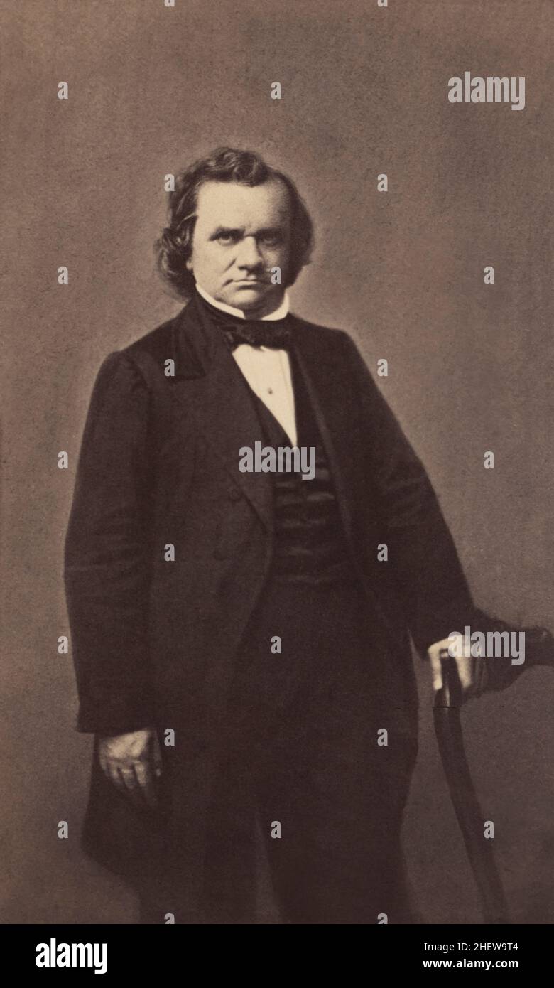 Stephen A. Douglas (1813-1861), homme politique et avocat américain ...