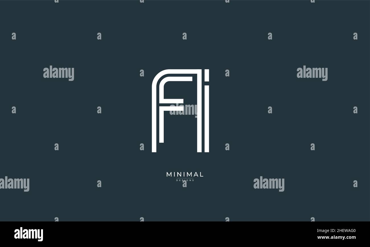 Fi lettre logo Banque de photographies et d’images à haute résolution ...